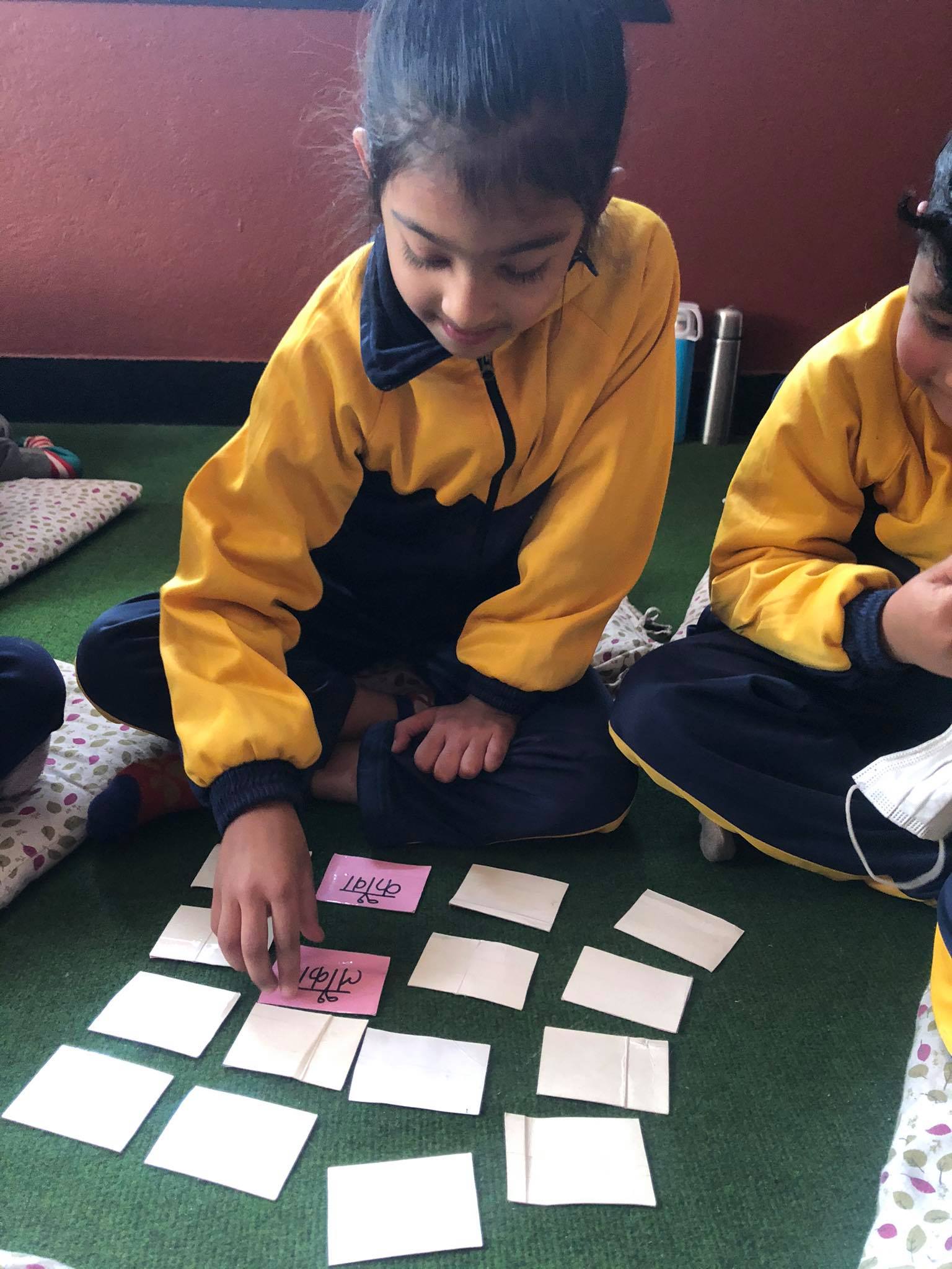 Nepali Word Memory Game – Golden Buds Academy